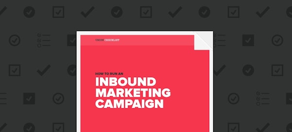 Free Checklist: How to Run an Inbound Marketing Campaign | Union
